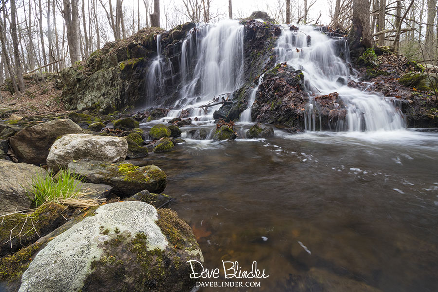 Valhalla Brook Falls at Pyramid Mountain | Dave Blinder Nature Photography
